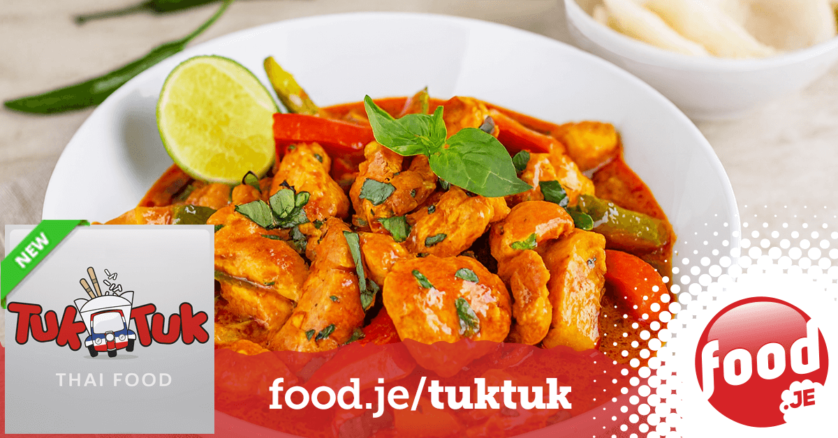 Tuk Tuk Jersey Menu - Tuk Tuk Special - Food.je